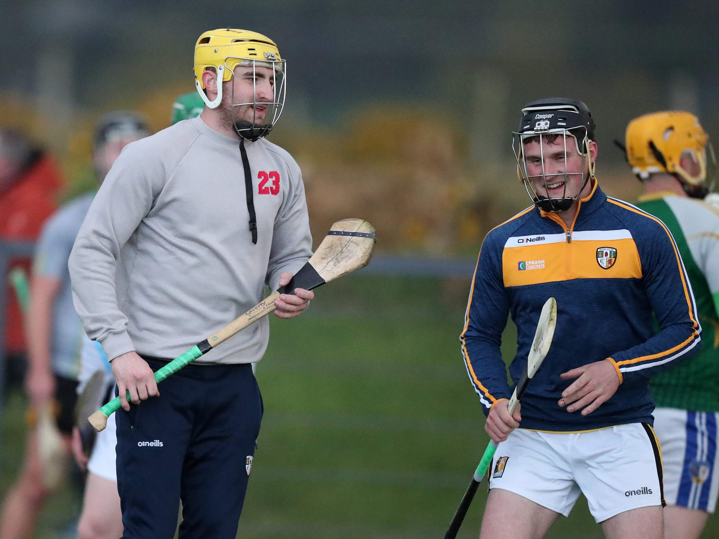 Glenariffe Oisins training | The Saffron Gael