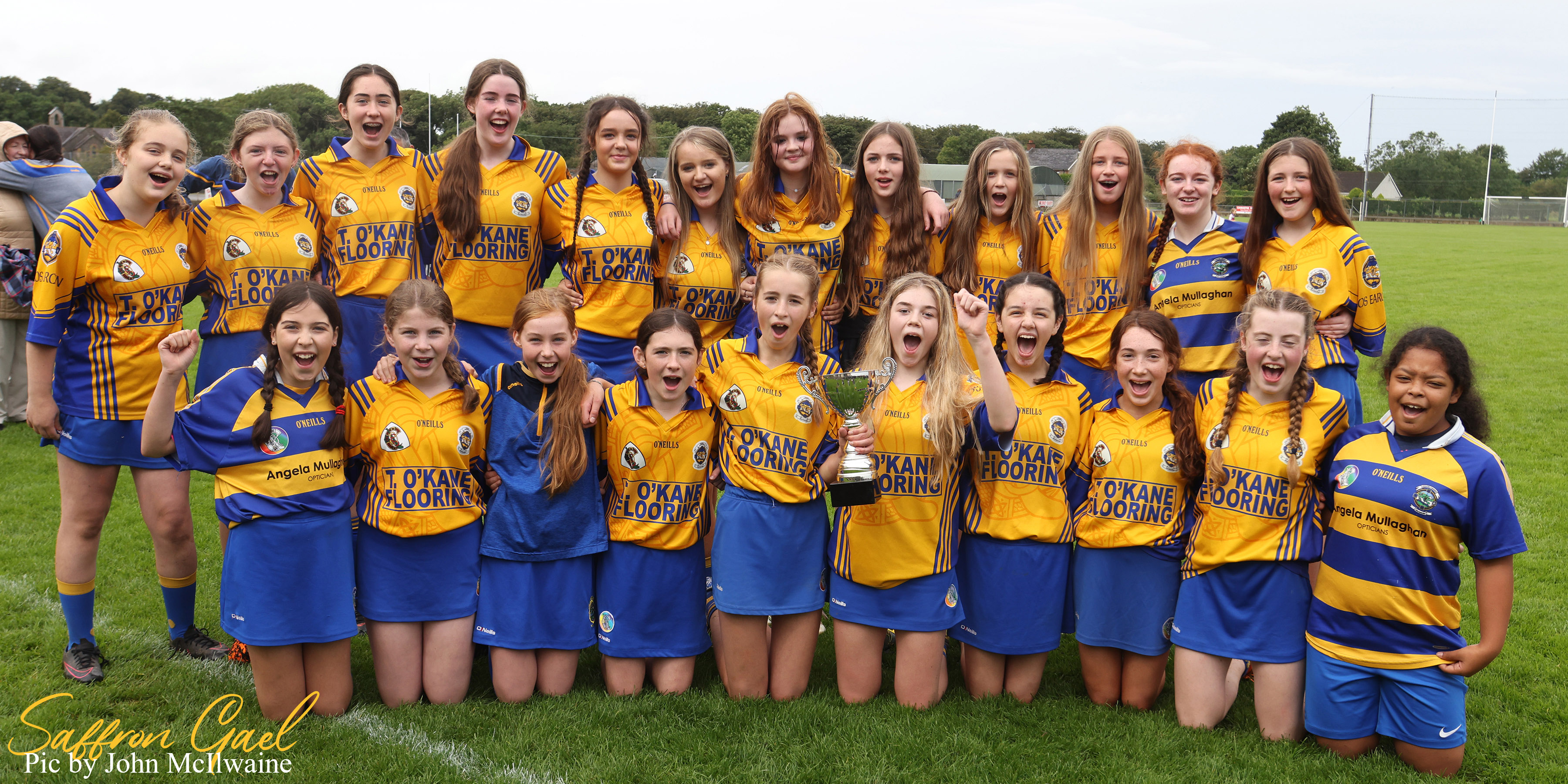 Rasharkin win the U14B Camogie title | The Saffron Gael