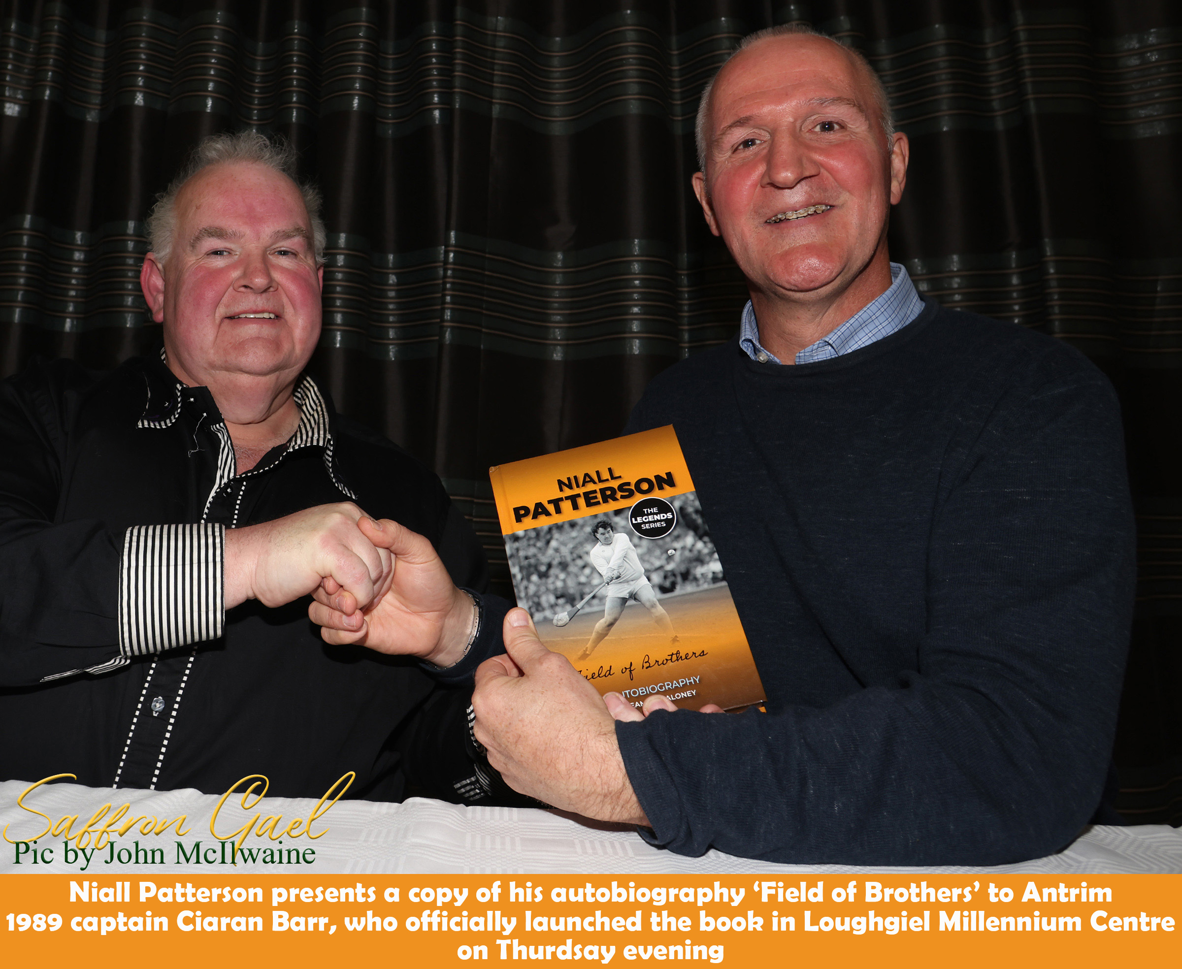 Memorable evening at Niall Patterson’s book launch in Loughgiel | The ...