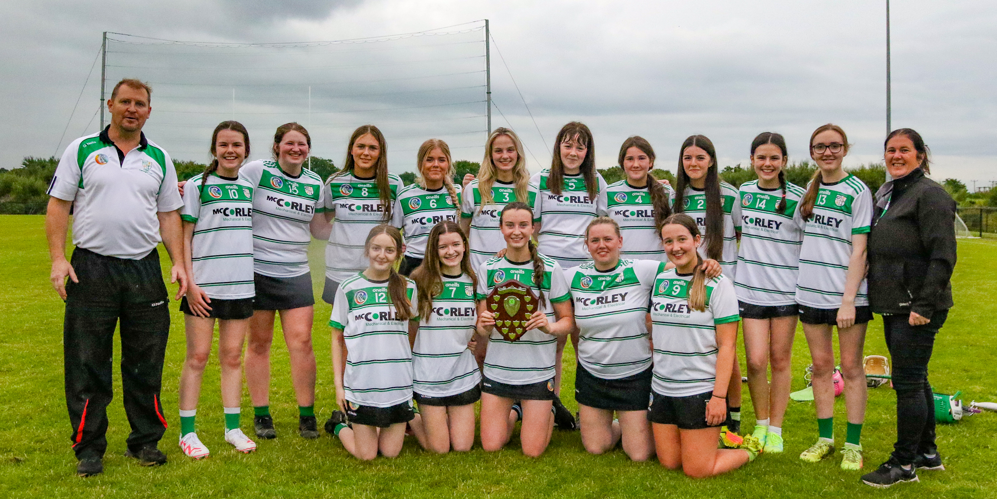 Cargin lift their first Minor Camogie League trophy | The Saffron Gael