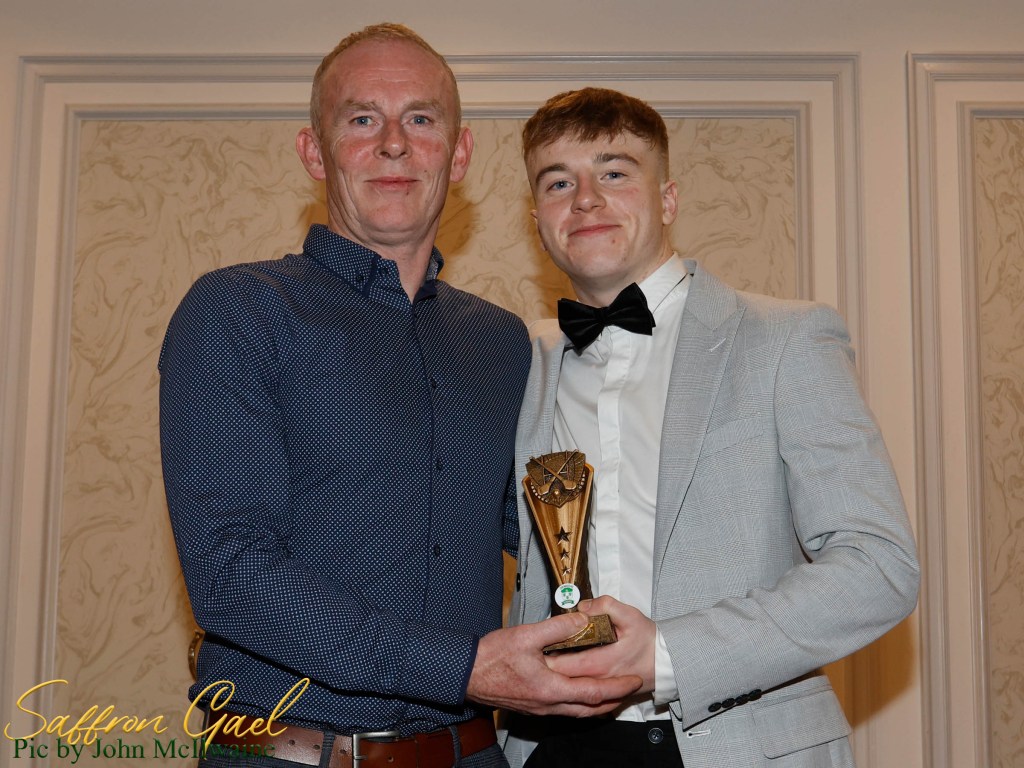 Con Magees celebrate a great year for the club | The Saffron Gael