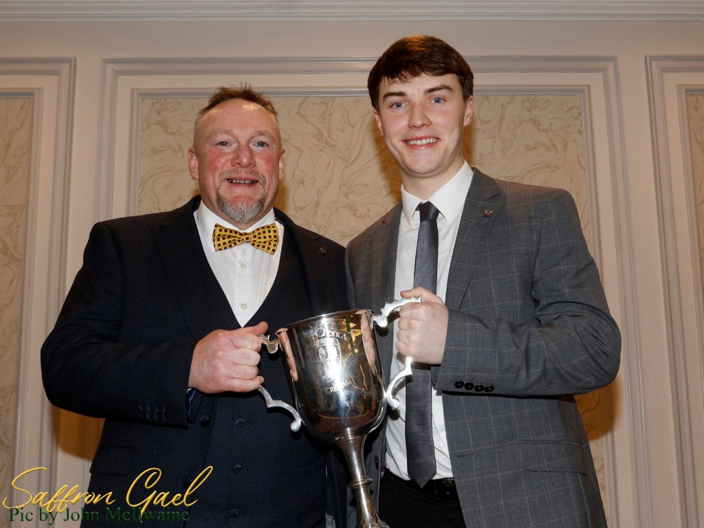 Con Magees celebrate a great year for the club | The Saffron Gael