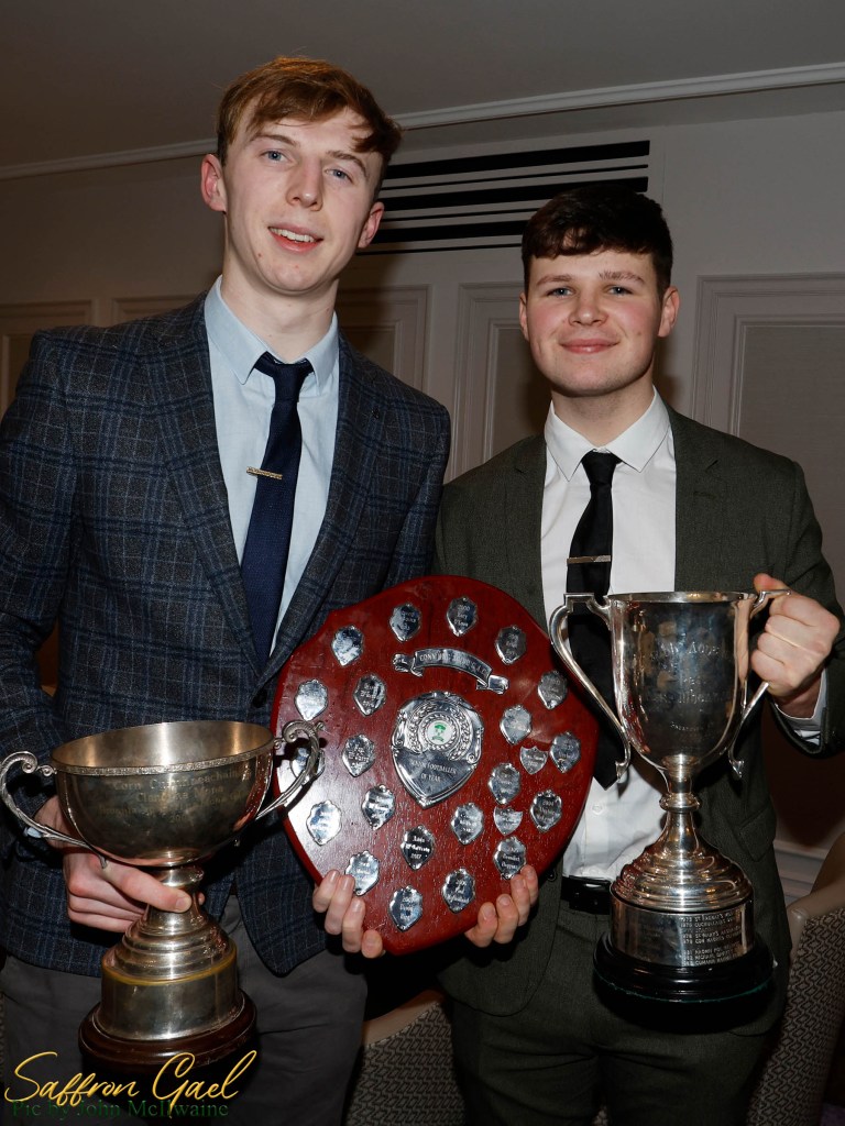 Con Magees celebrate a great year for the club | The Saffron Gael