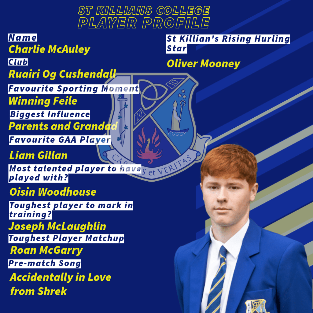 St Killian’s Player Profiles | The Saffron Gael