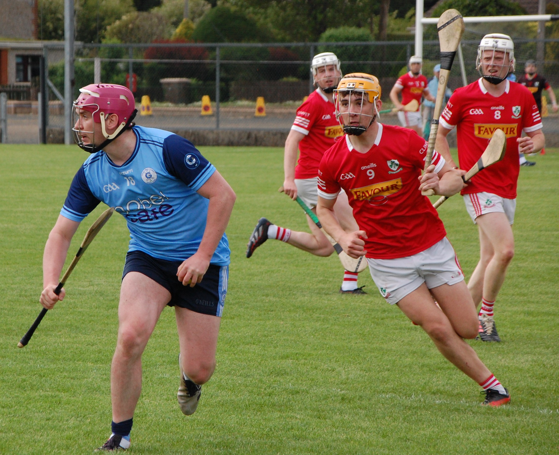 Glenarm down the Shamrocks in a hard fought win | The Saffron Gael